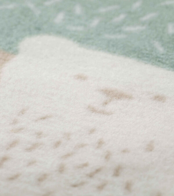 Baby Blanket Velour 75 x 100 cm, Bear forest – GARY MASH