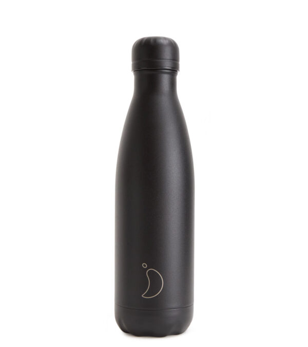 500 ml Insulated Drinking Bottle, mono all black – GARY MASH