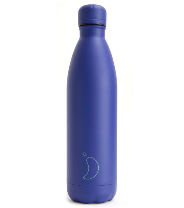 750 ml Insulated Drinking Bottle, matte all blue – GARY MASH